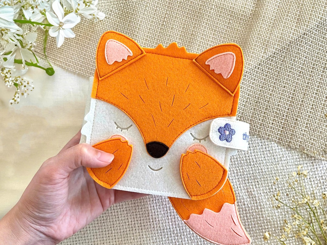 MELLOW FOX MNB3 Handmade Felt Sensory Interactive Quiet Busy Books ...