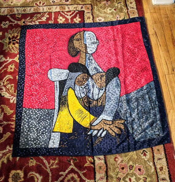 Vintage Pablo Picasso silk scarf - Gem