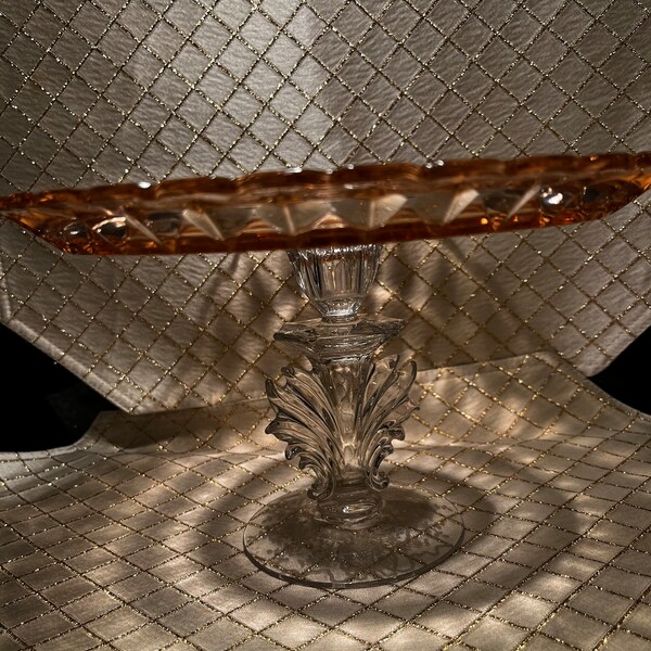 Pedestal Plate - Etsy
