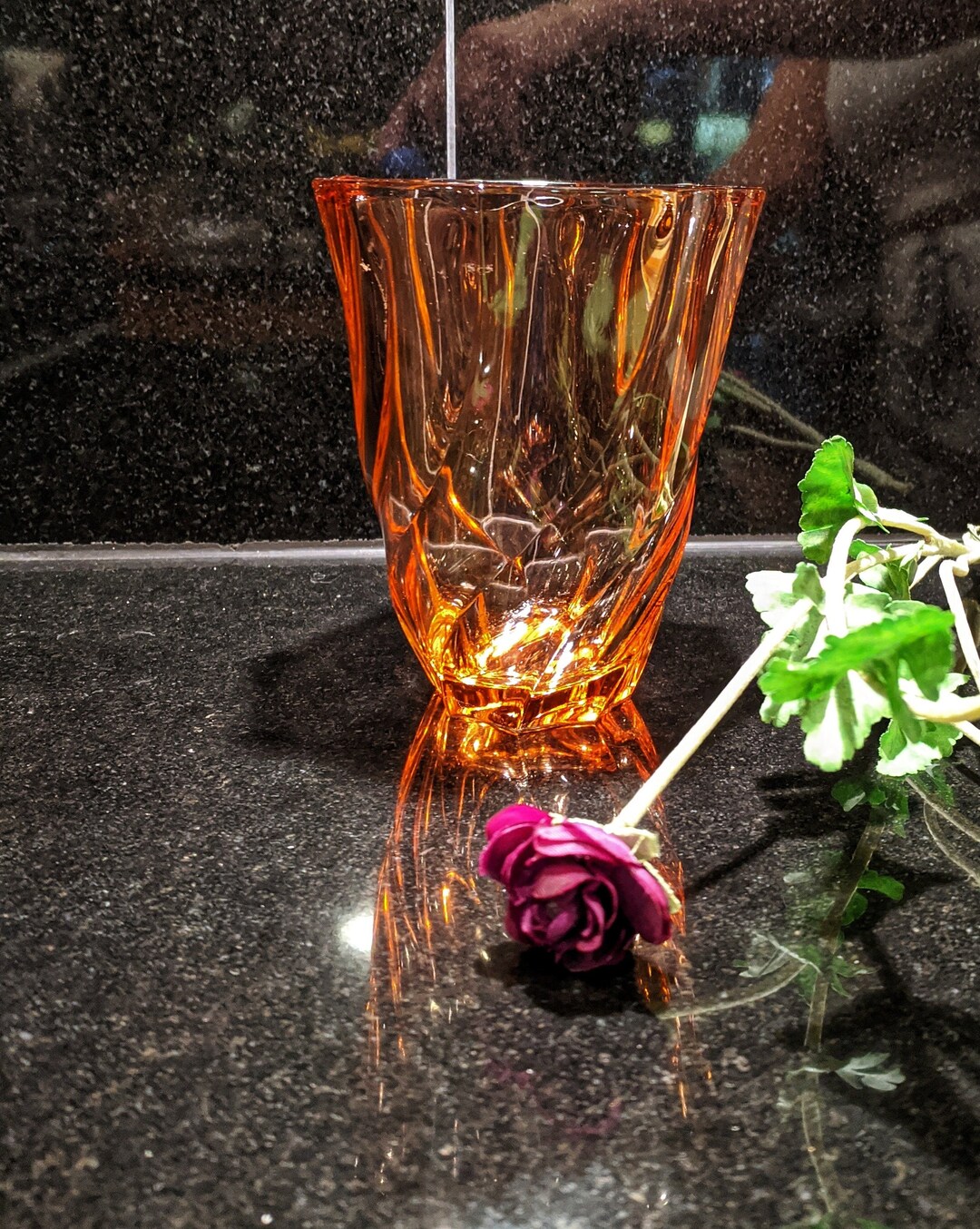 Vintage Luminarc Pink Swirl 5 Inch Vase - Etsy