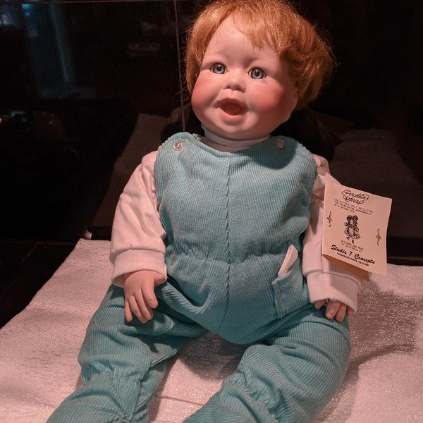 Porcelain Baby Doll - Etsy