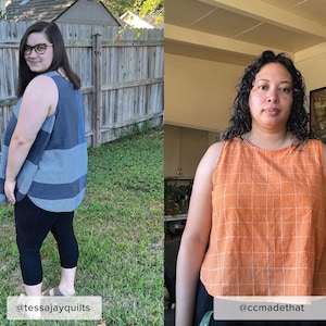 The Poppy Top PDF Sewing Pattern // Size Inclusive Sewing Pattern ...