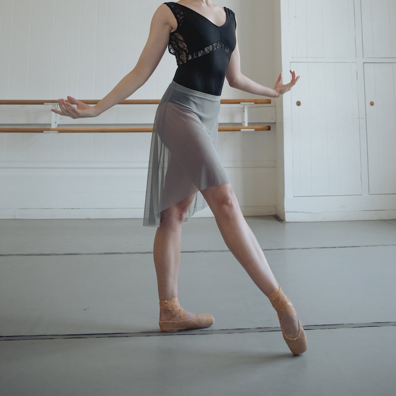 Grey Ballet Skirt - Etsy