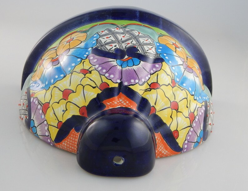 Mexican Talavera Wall Planter Handmade Handpainted Pottery - Etsy