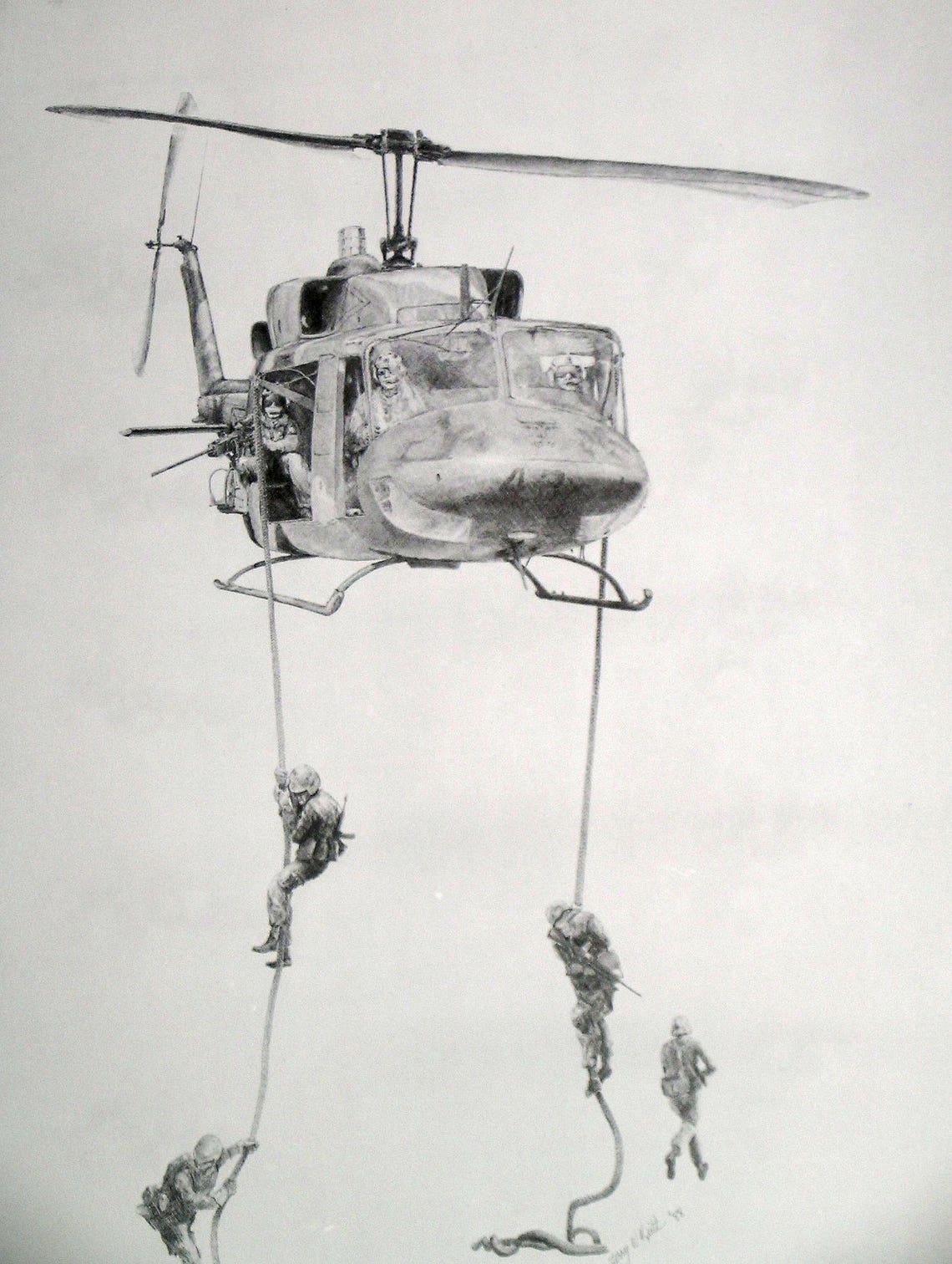 UH-1N Huey Helicopter of Marine Expeditionary Unit - Aviation Limited ...