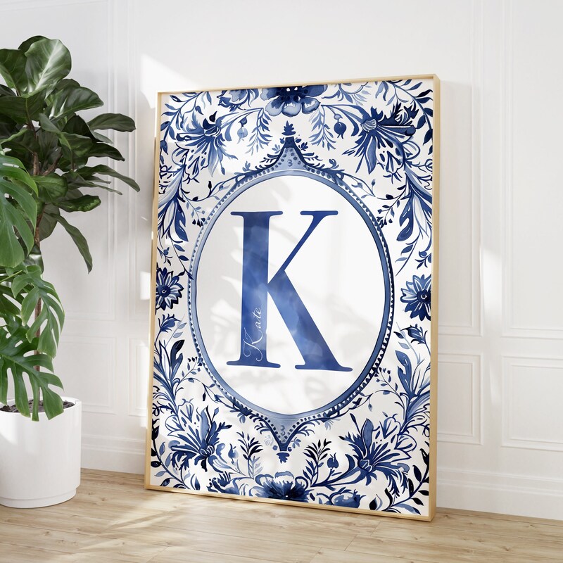 Monogram Wall Art - Etsy