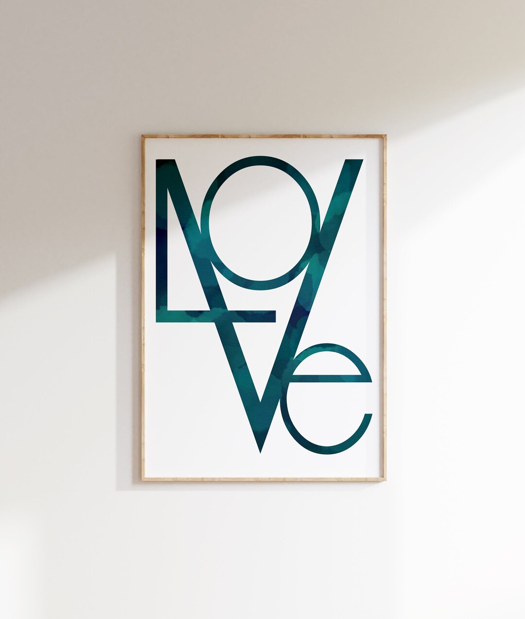 LOVE Wall Art | Teen Room Poster | Teen Girl Room Decor | Yoga Wall Art ...