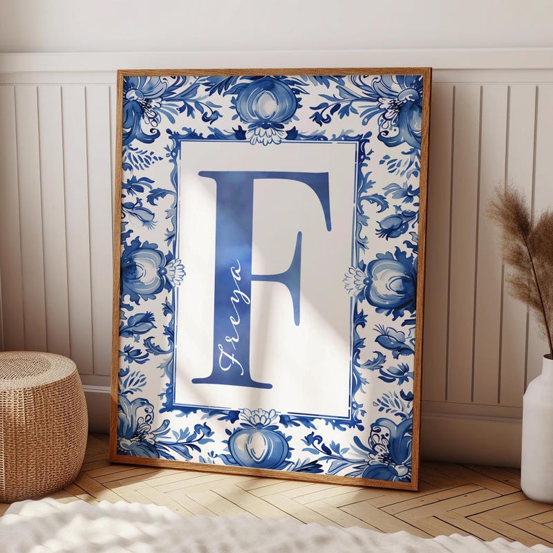 Monogram Wall Art - Etsy