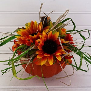 Fall Decor, Pumpkin Tree Topper, Autumn Decoration, Harvest Decor ...