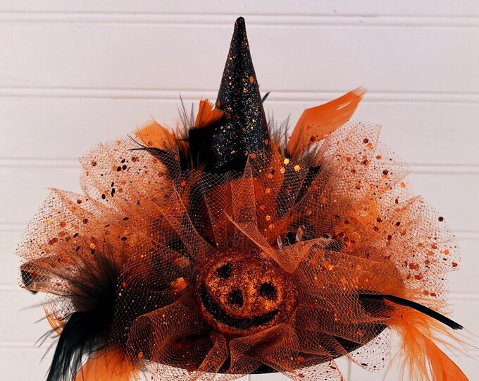 Halloween Decor, EXTRA SMALL Witch Hat, 5.5 In. Tall X 7 In. Wide, Halloween Tree Ornaments ...