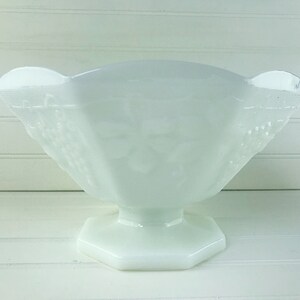 Vintage Milk Glass Compote Vintage Milk Glass Dishes White - Etsy
