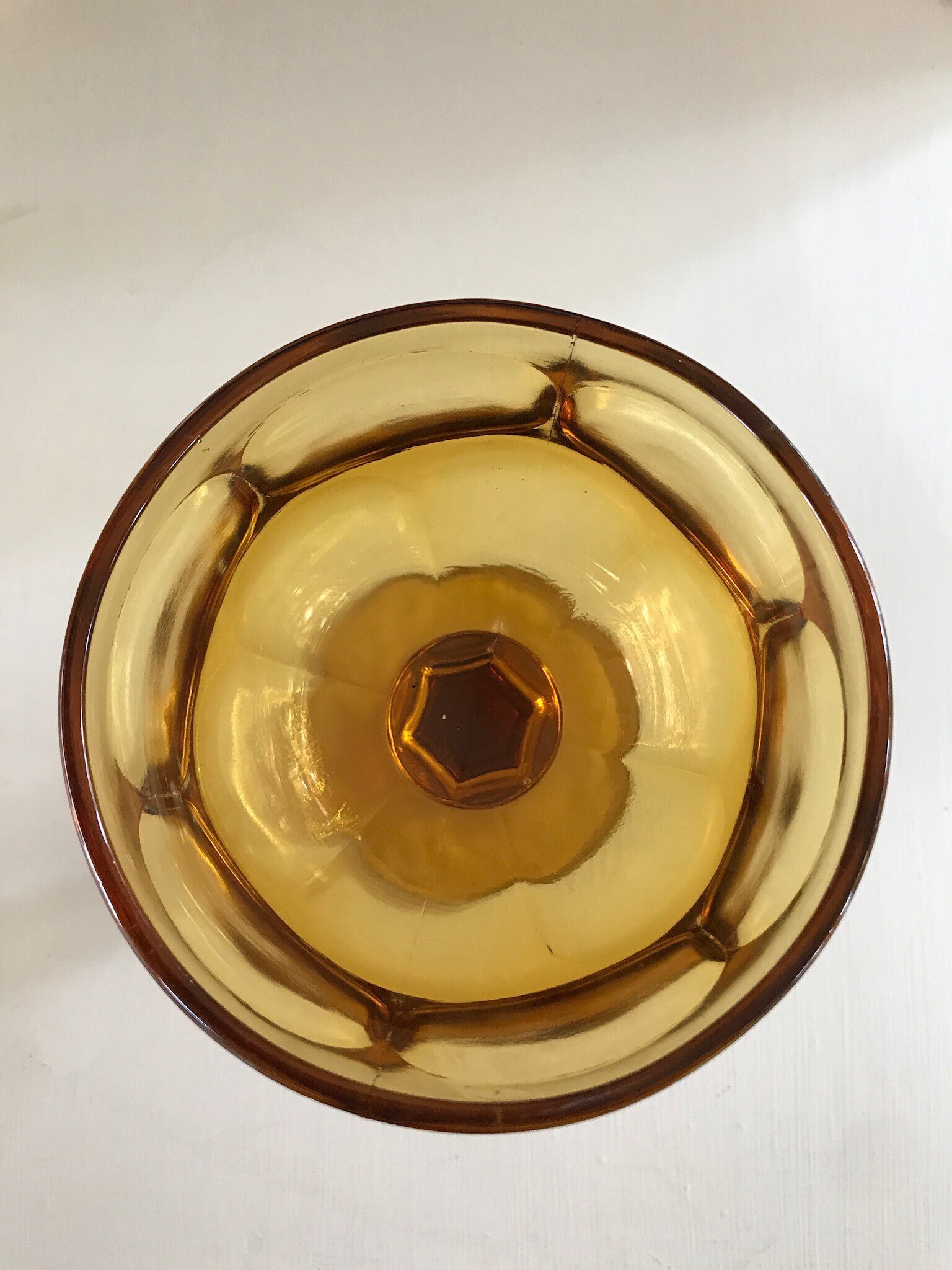Vintage Amber Dessert Dishes by Anchor Hocking in the - Etsy