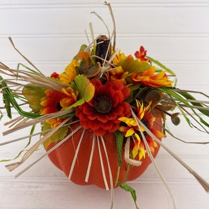 Fall Decor, Pumpkin Tree Topper, Autumn Decoration, Harvest Decor ...