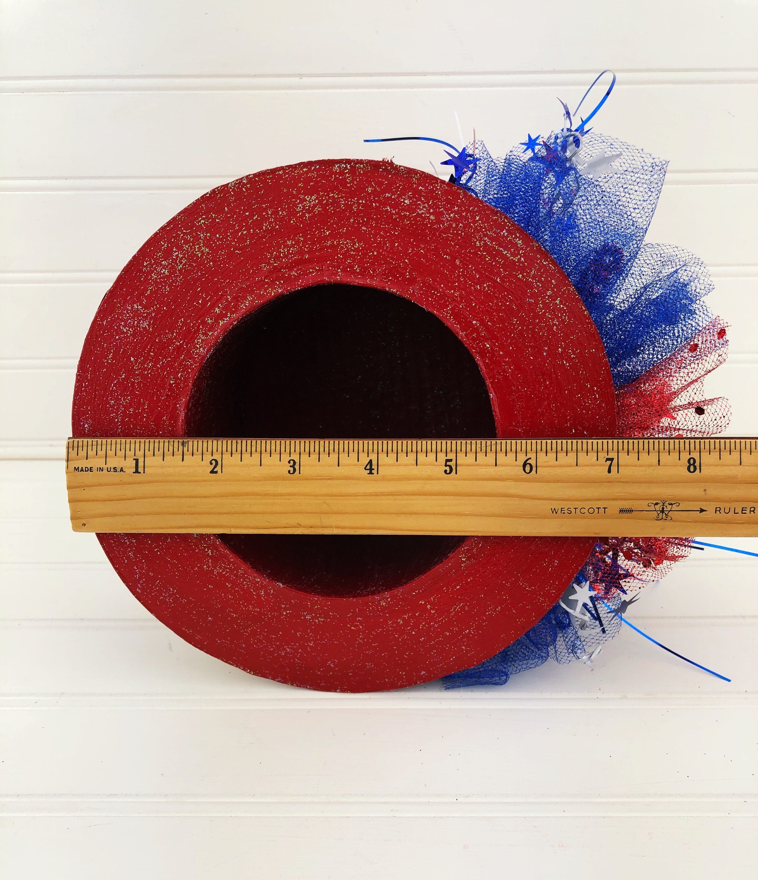 Patriotic Decor Top Hat Tree Topper Independence Day Tree | Etsy