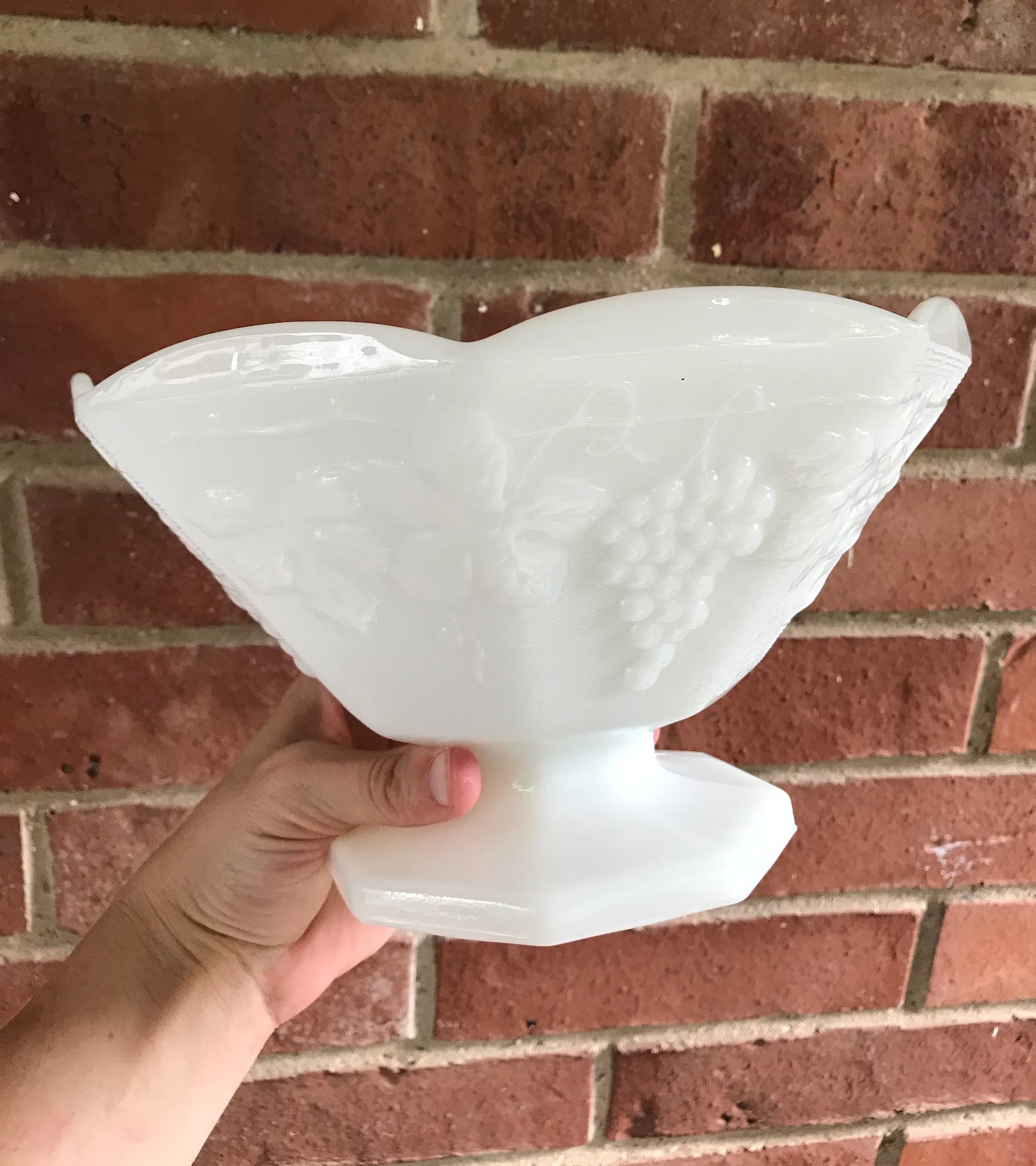 Vintage Milk Glass Compote Vintage Milk Glass Dishes White - Etsy