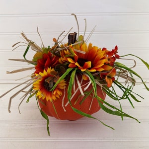 Fall Decor, Pumpkin Tree Topper, Autumn Decoration, Harvest Decor ...