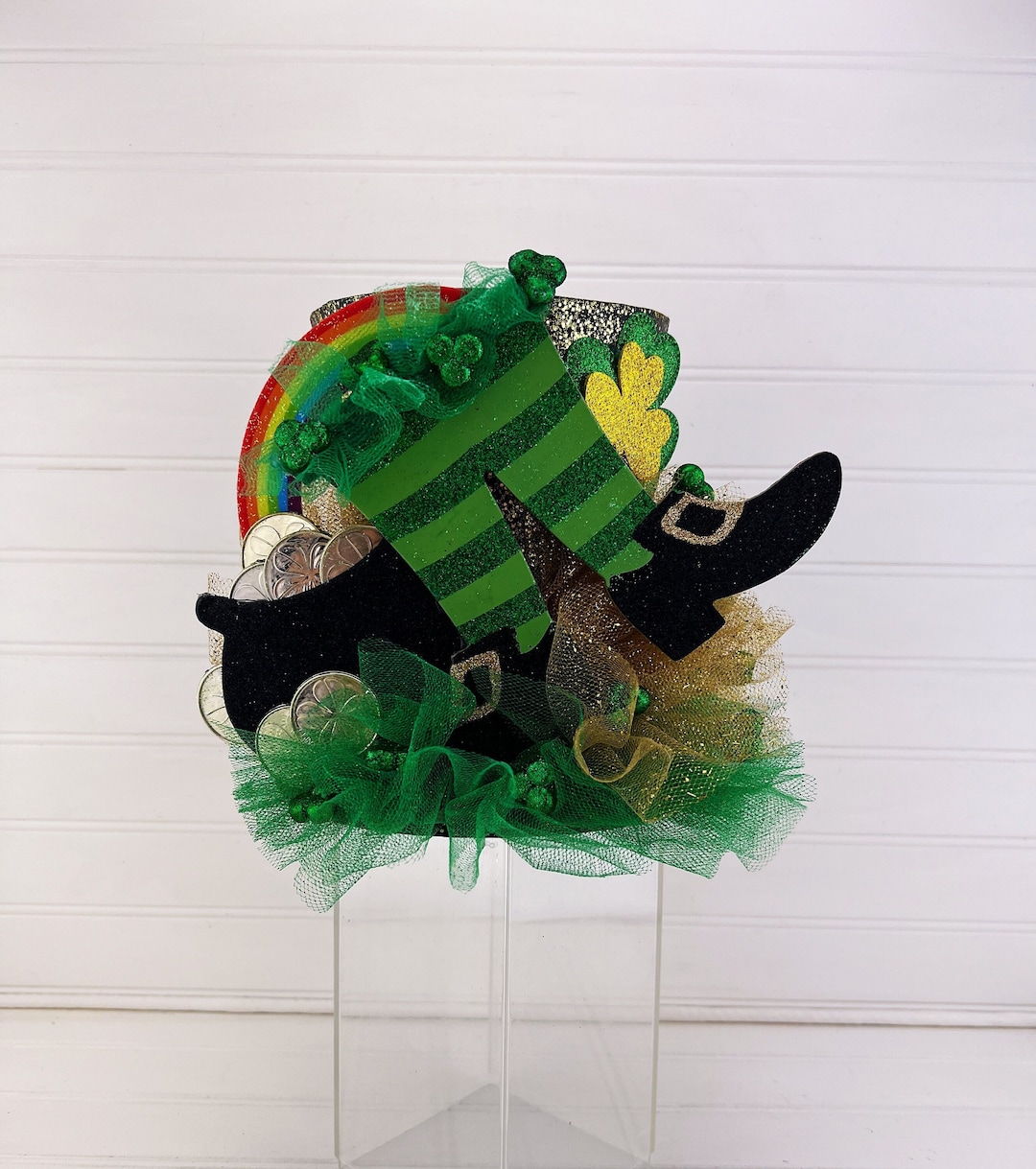 St. Patrick's Day, Top Hat, 7 In. Tall X 7.5 In. Wide, St. Patrick's ...