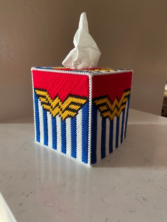 Wonder Woman Inspired Tissue Box Cover - Etsy