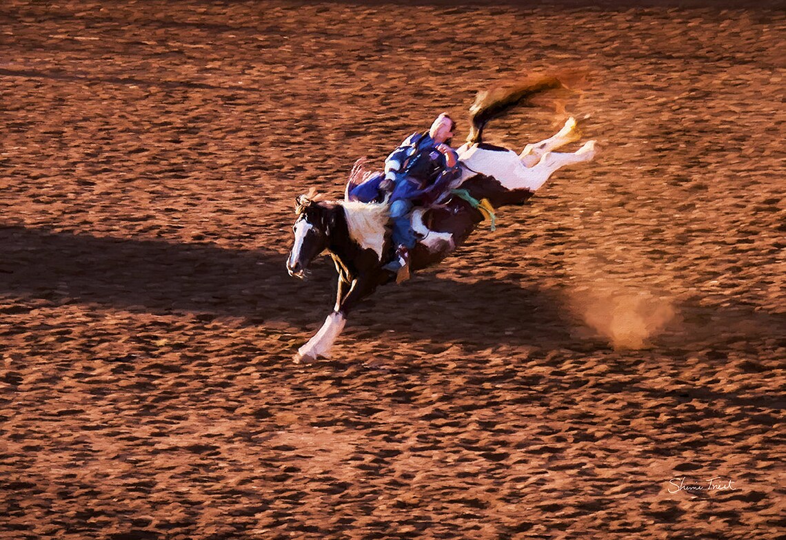 Rodeo Rider-printable Rodeo Rider Poster, Printable Rodeo Wall Art ...