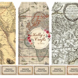 Medieval Maps - Tags, Elements and Embellishments to Create a Variety ...