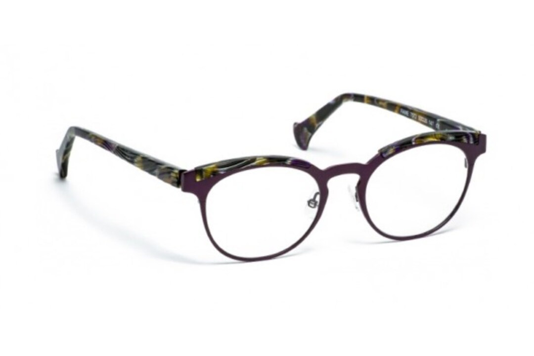 Designer Volte Face Fame Model, Vintage Round Optical Frame / Plum ...