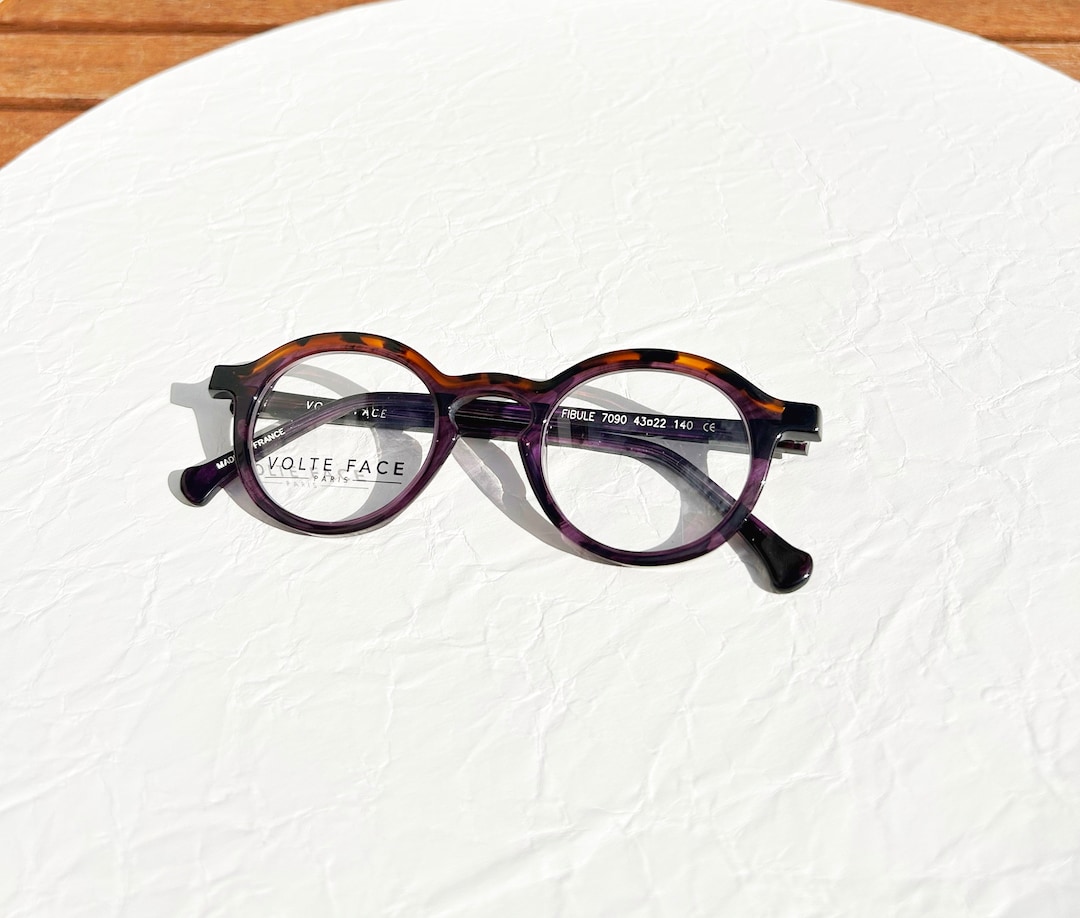 Designer Volte Face Fibula Model, Vintage Optical Frame for Women Retro ...