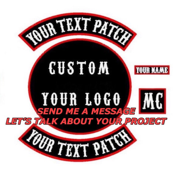 Custom Back Patch - Etsy