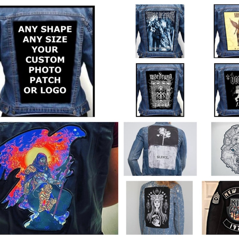 Custom Back Patch - Etsy