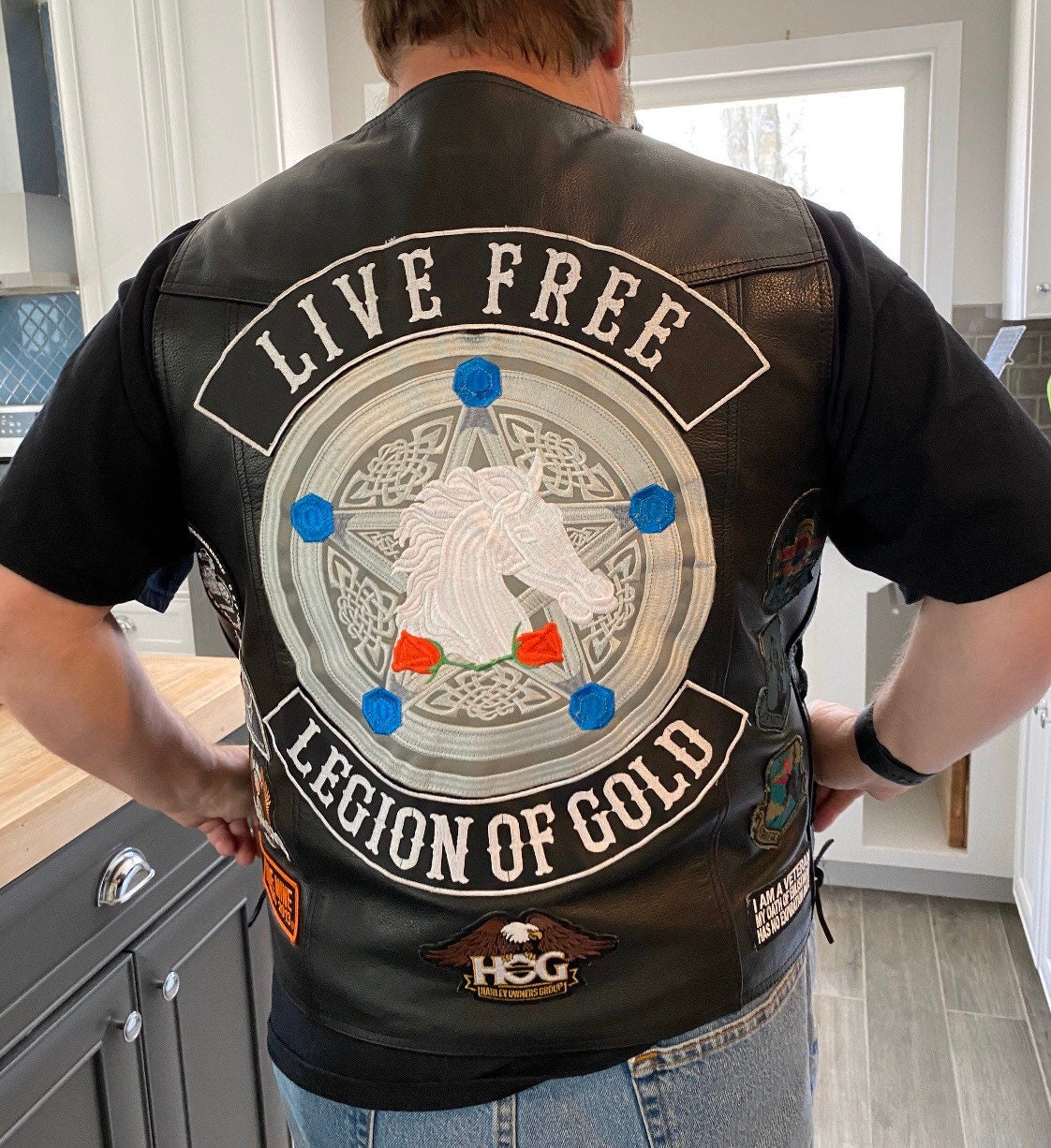 Custom Patch for Bikers Any Size Motoclub Jacket Large | Etsy UK