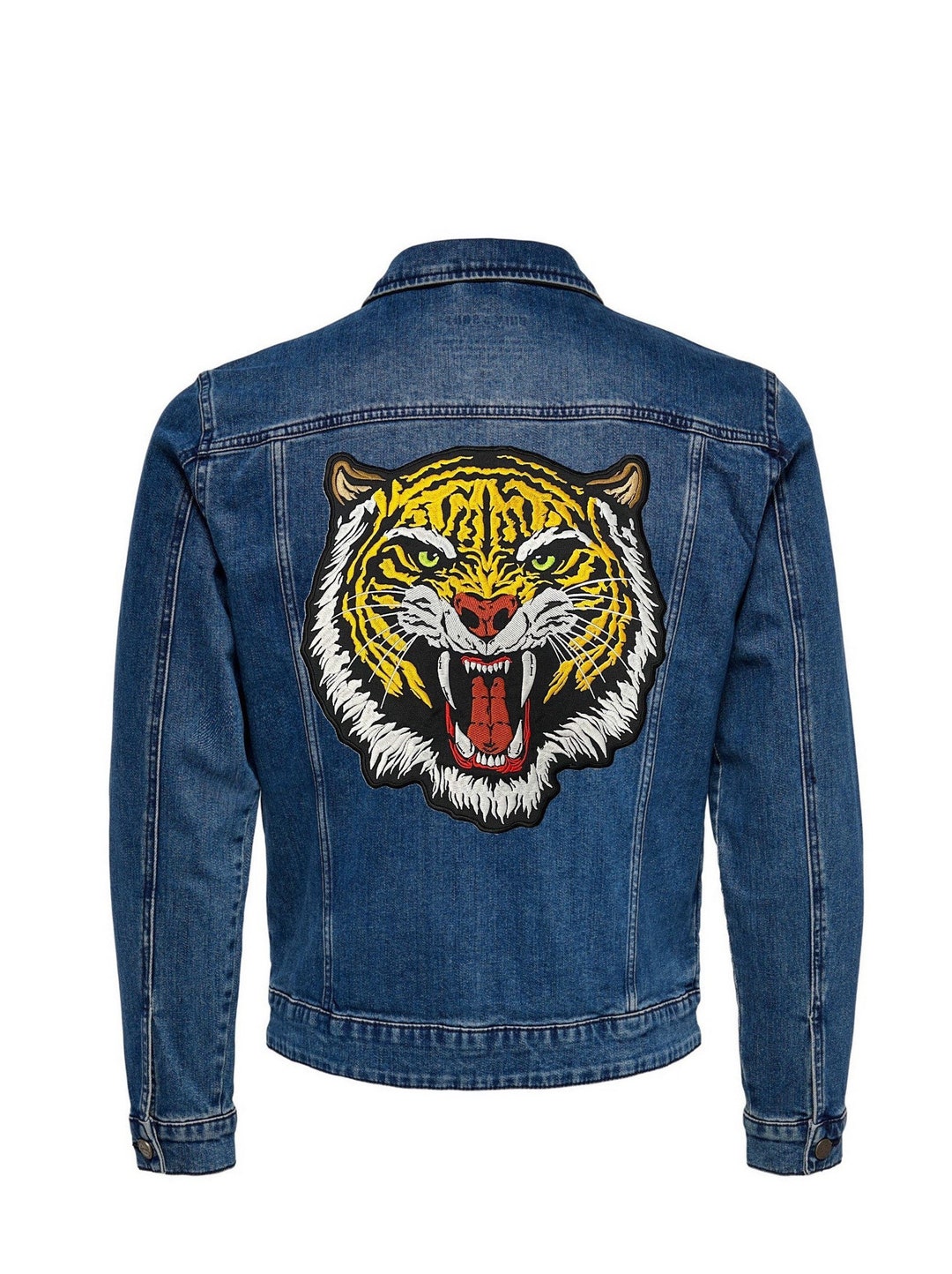 Tiger Patch for Bikers, Motoclub Jacket, Large Patch, Back Patch - Etsy