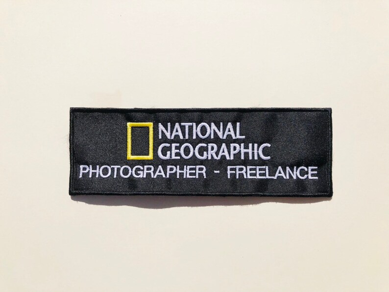Patch National Geographic Photographer freelance | Etsy