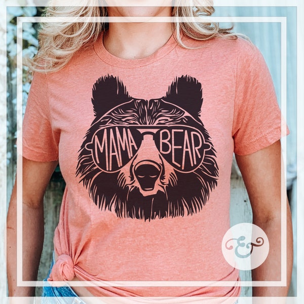 Mama Bear Screen Print - Etsy