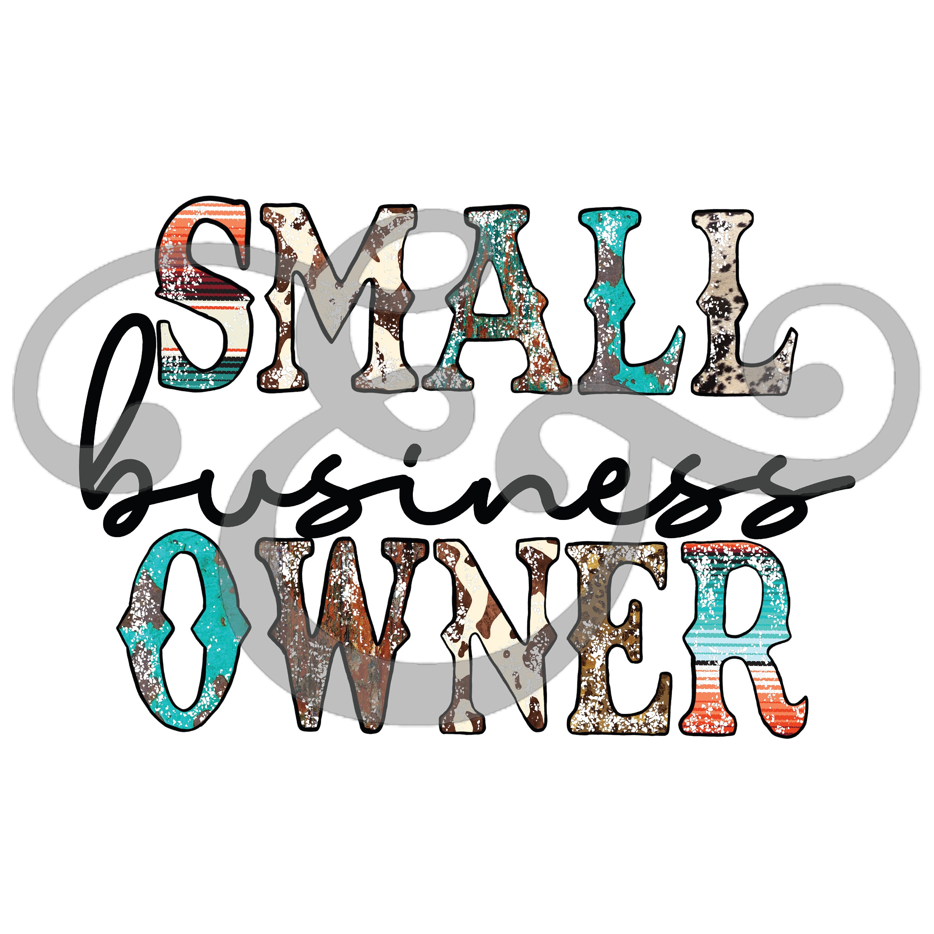 Small Business Owner Screen Print Transfer (high Heat Formula) // Ready ...
