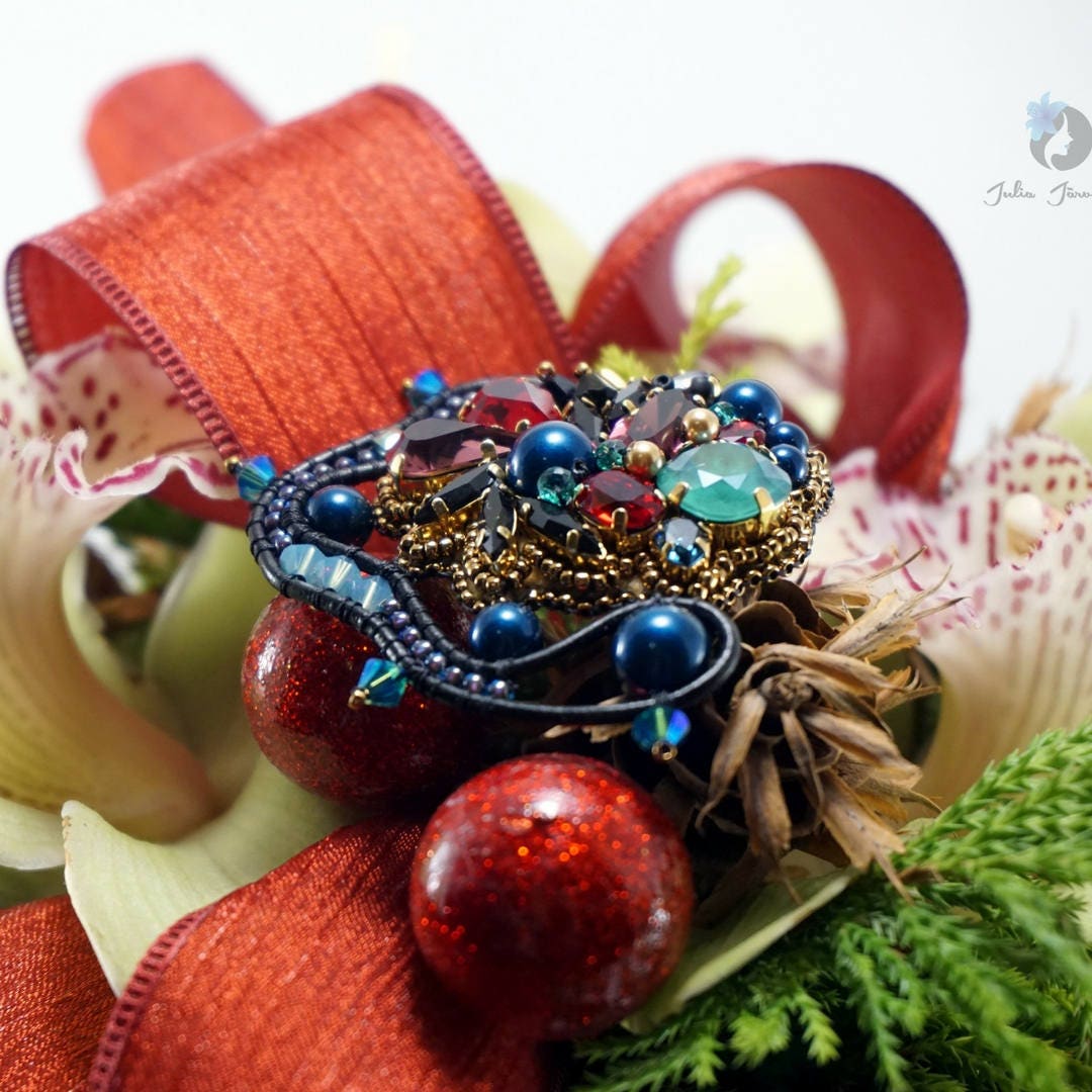 Tutorial PDF | Tutorial Brooch | DIY Brooch Pendant | Jewelry Making ...