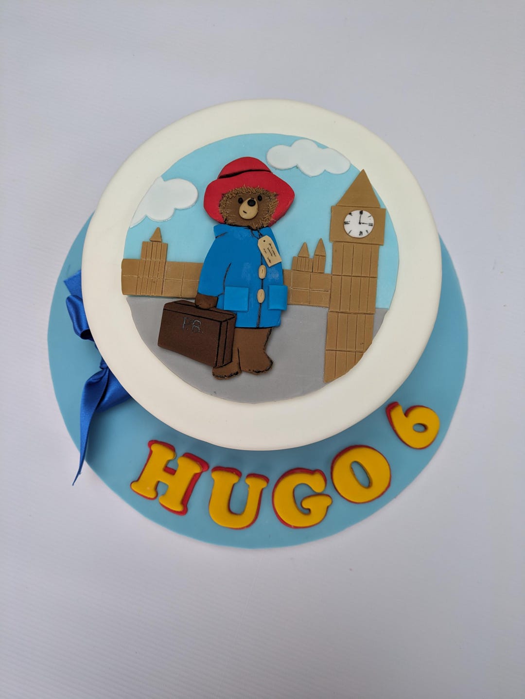 Handmade Paddington Bear Cake Topper Personalised - Etsy