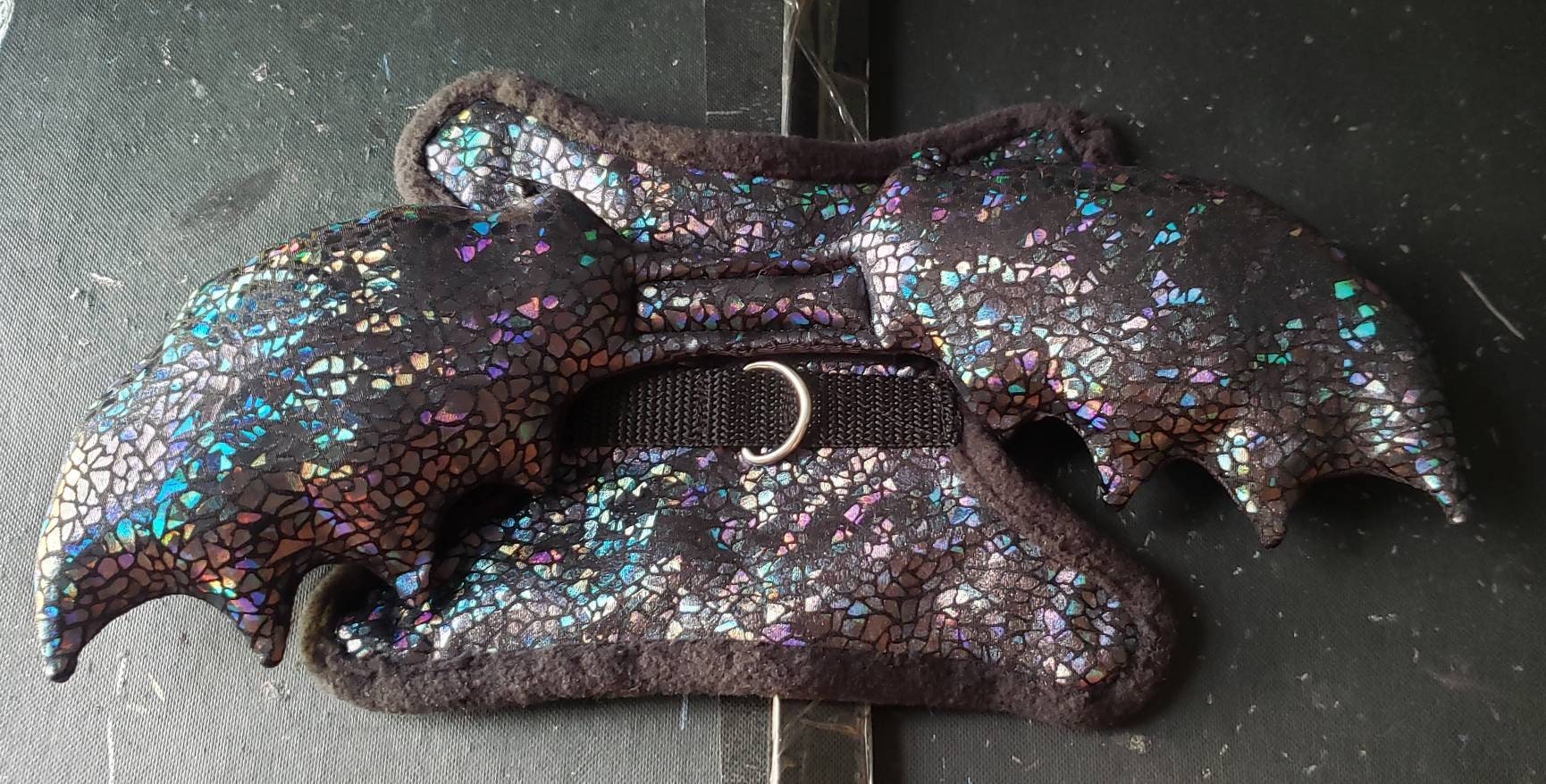 Black Dragon Harness With Removable Wings | Etsy