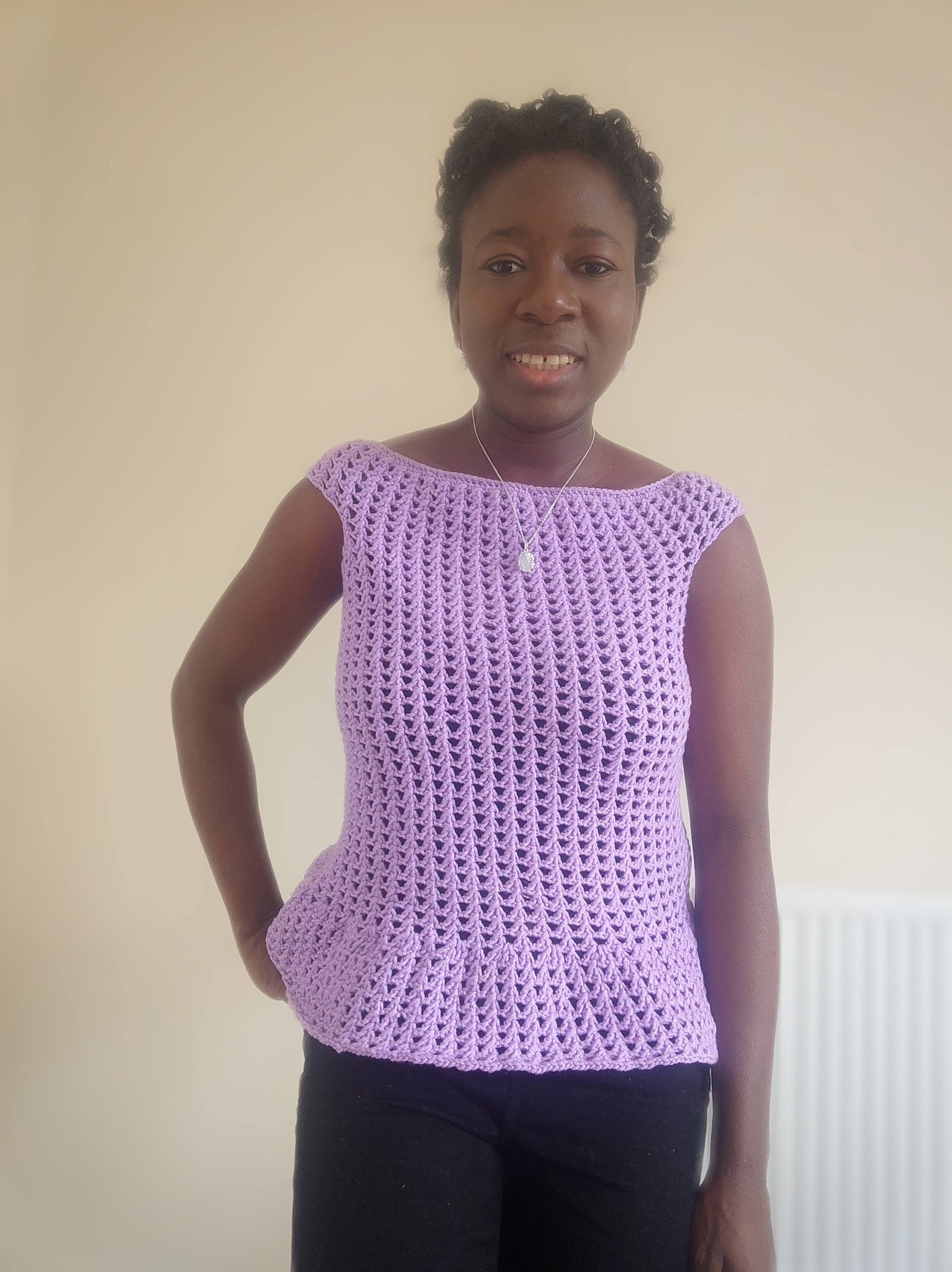 Crochet Peplum Top, Flared Top Pattern - Etsy
