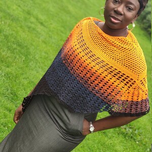 Crochet Shawl Pattern, "falcon Wings" Digital Download ONLY - Etsy
