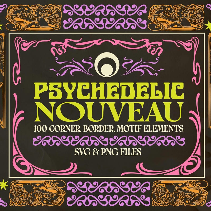 60s Art Nouveau Posters - Etsy