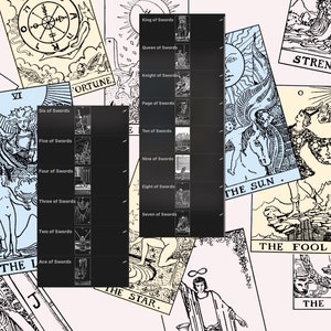 Procreate 78 Rider Waite Tarot Stamp Bundle Set, Digital Download - Etsy