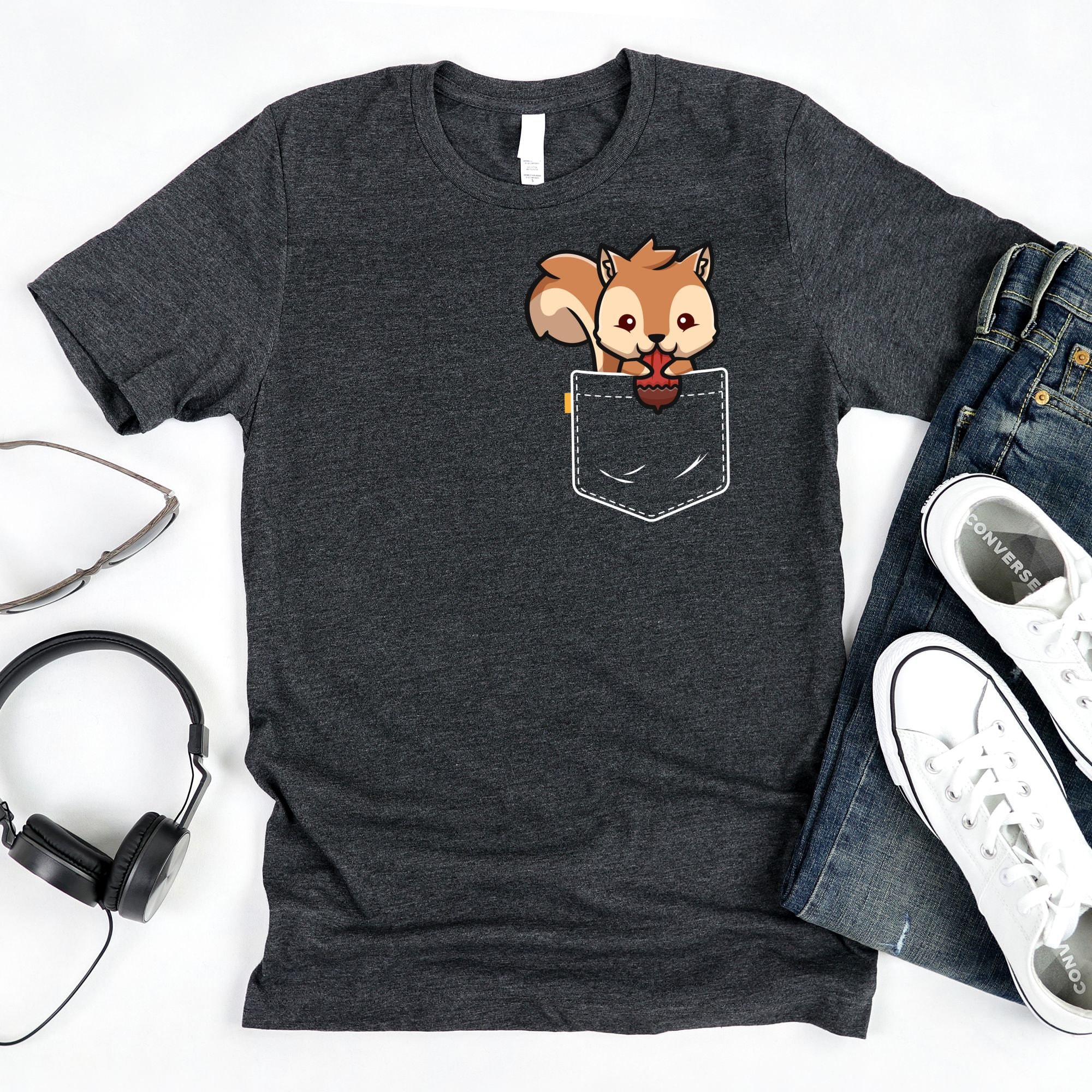 Pocket Squirrel T-Shirt / Squirrel Lover / Pocket Squirrel / | Etsy