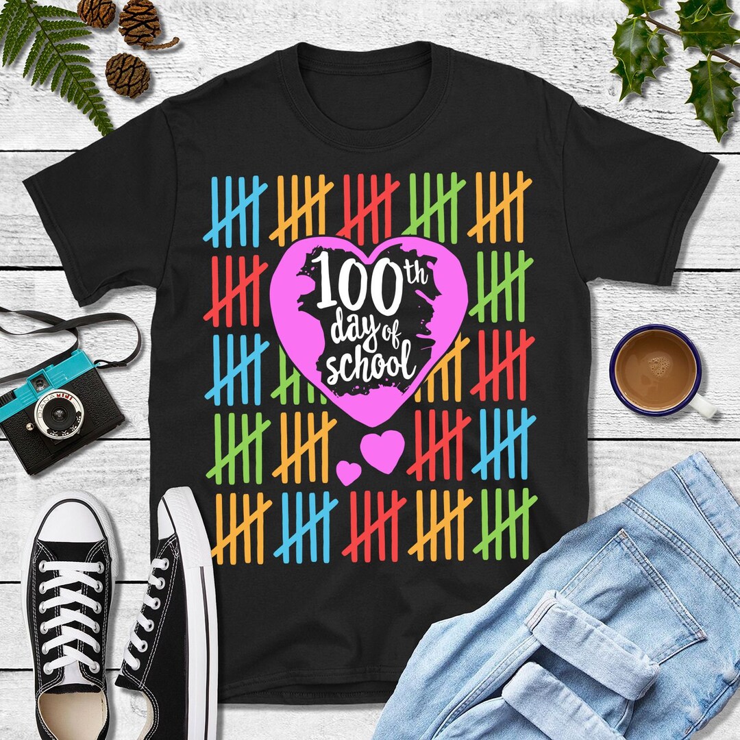 100th Day of School Shirt Preschool Shirt Hundredth Day 100 Days ...