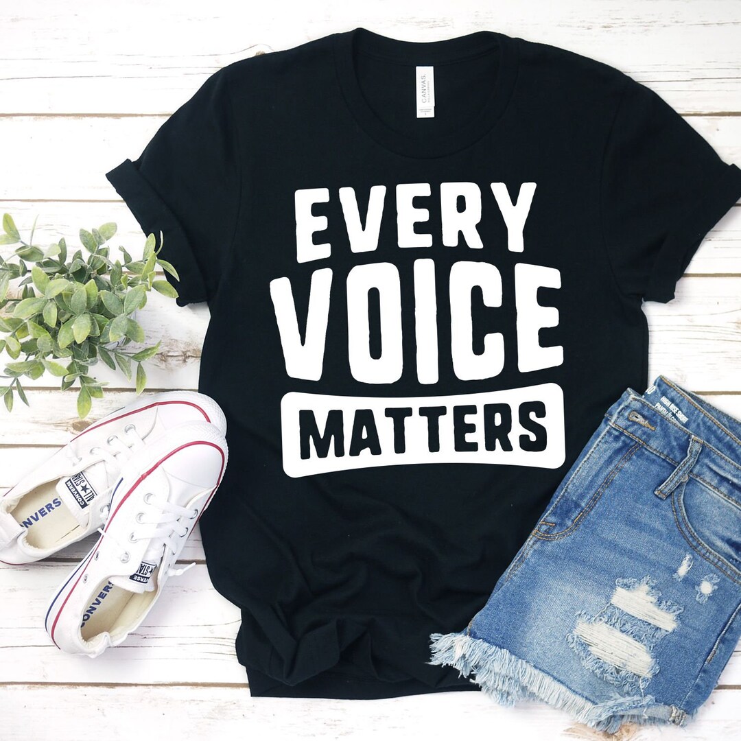 Every Voice Matters Shirt Speech Language Therapy Gift - Etsy