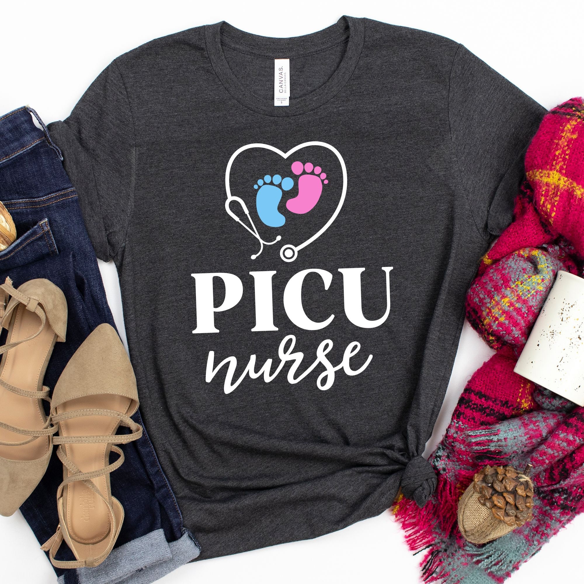 PICU Nurse T-Shirt / PICU Nurse / Nurse Appreciation / Nurse | Etsy