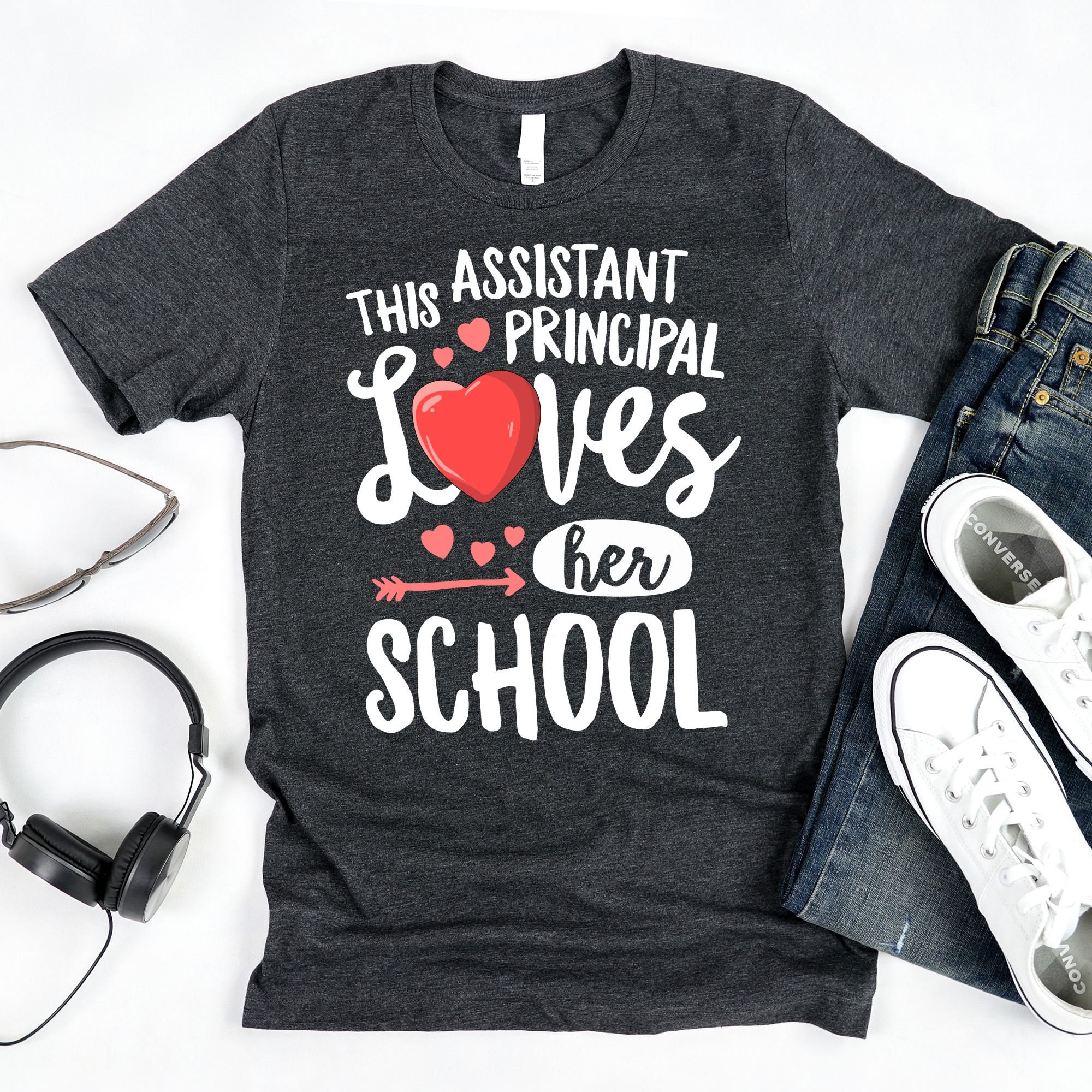 This Assistant Principal Loves Her School T-Shirt / Principal | Etsy