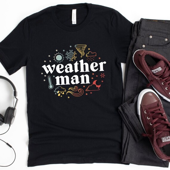 Weatherman T-shirt / Meteorologist Shirt / Weatherman / | Etsy