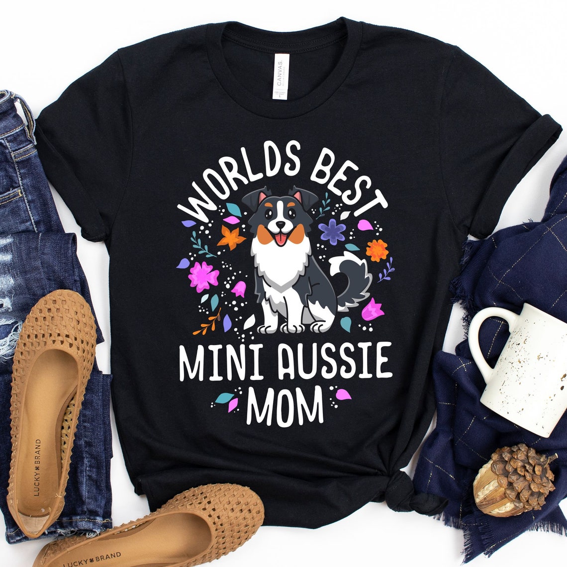 World's Best Mini Aussie Mom T-shirt / Australian Shepherd - Etsy