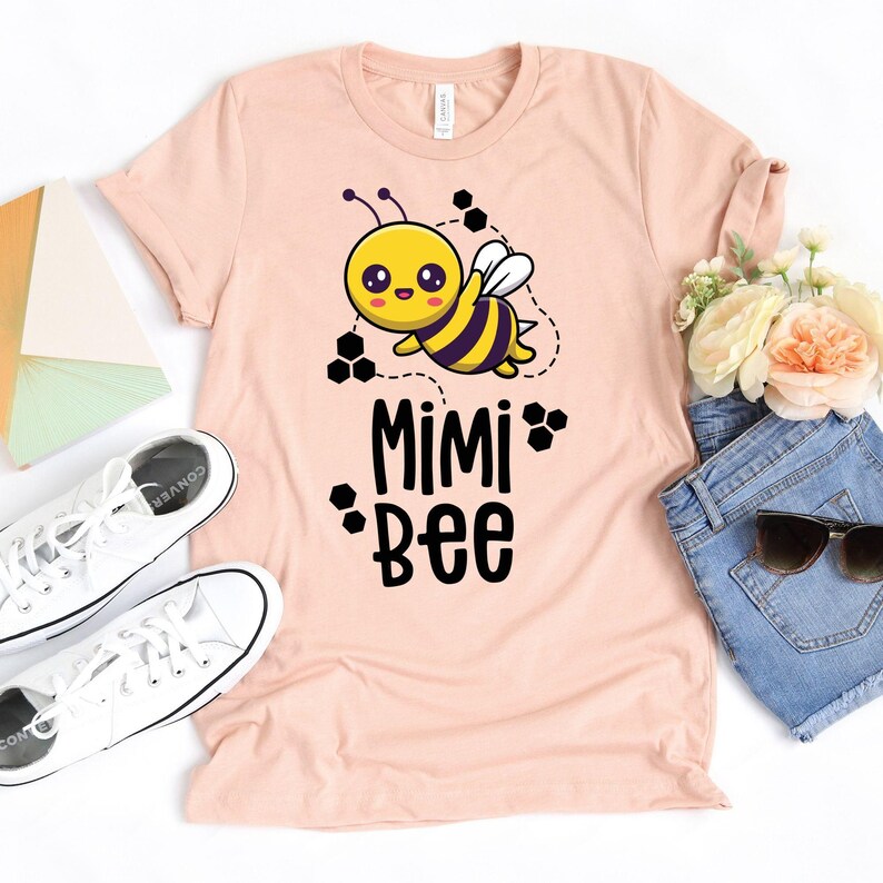 Mimi Bee T-shirt / Matching Family / Honey Bee Shirt / Grandma Bee ...