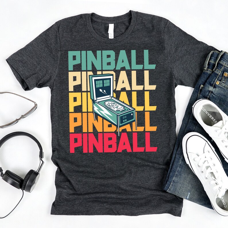 Pinball Pinball Pinball T-shirt / Pinball Shirt / Vintage - Etsy