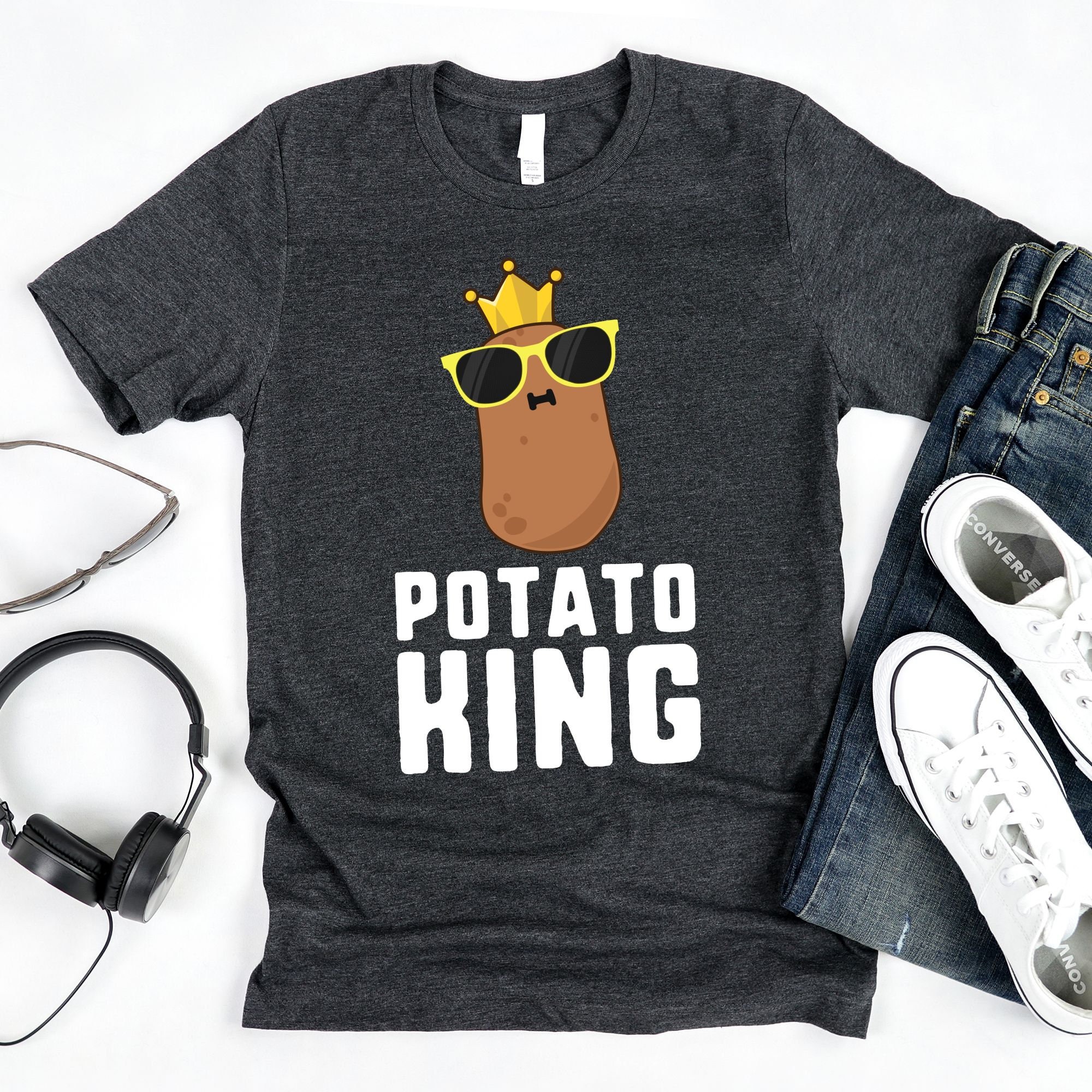 Potato King T-Shirt / Funny Potato Shirt / Potato King / | Etsy